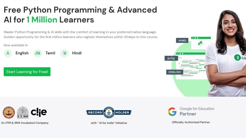 GUVI partners with AICTE to offer free Python and AI courses