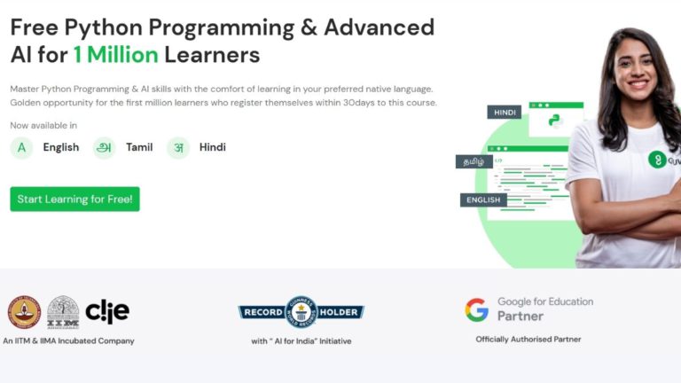 GUVI partners with AICTE to offer free Python and AI courses