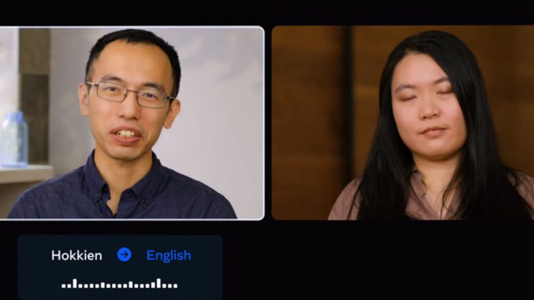 Meta builds first AI-powered translation system for Hokkien language