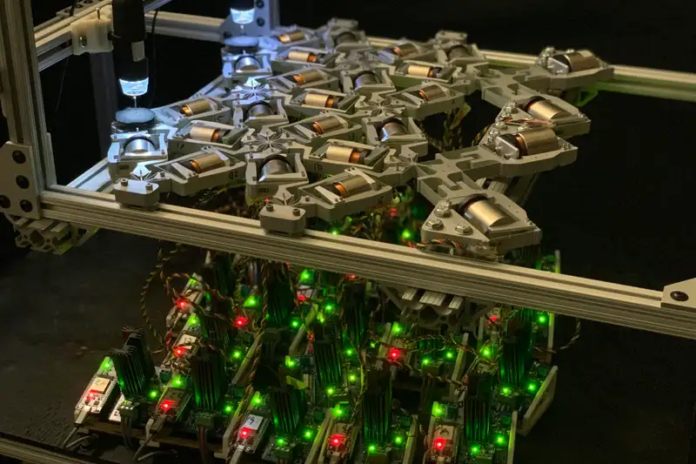 Mechanical Neural Network: AI that adapts to changing conditions