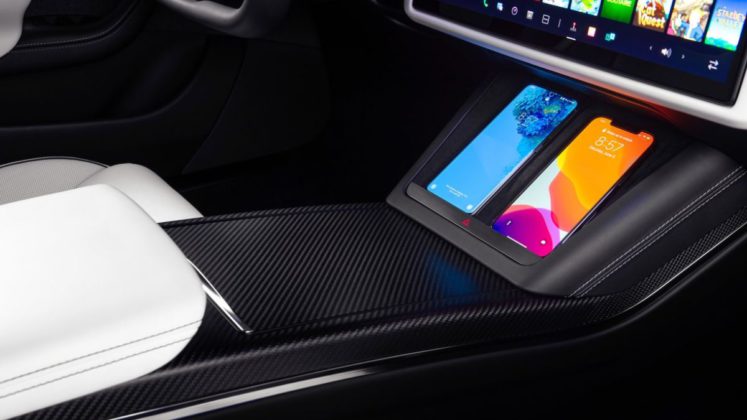 Tesla's new wireless charging platform can charges three devices at once