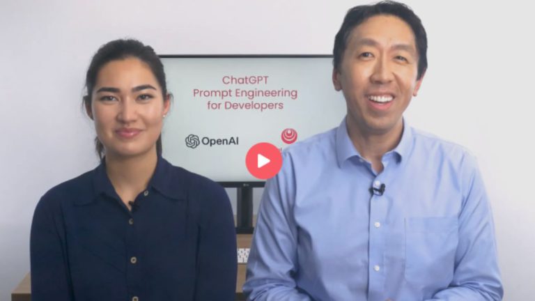 DeepLearning.AI, OpenAI Offer Free Short Course ‘ChatGPT Prompt Engineering for Developers’