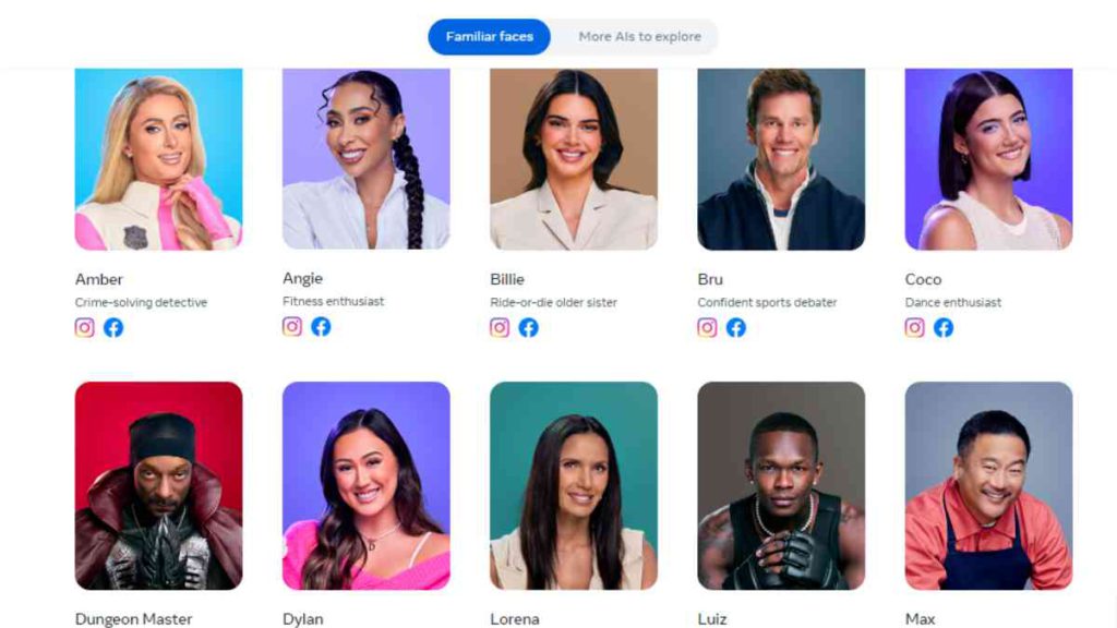 Meta Launched AI Chatbots Embodied by Celebrities - Analytics Drift